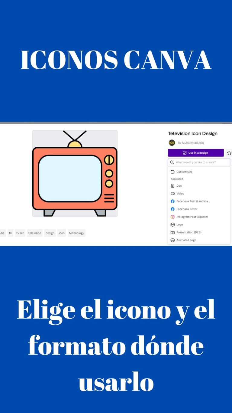 Iconos gratis en Canva, trucos para sacar el máximo partido - Gema Popera
