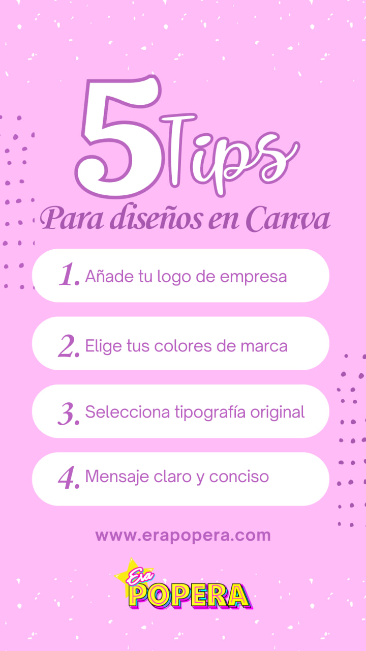 Plantillas para Tips formato Storie - Gema Popera