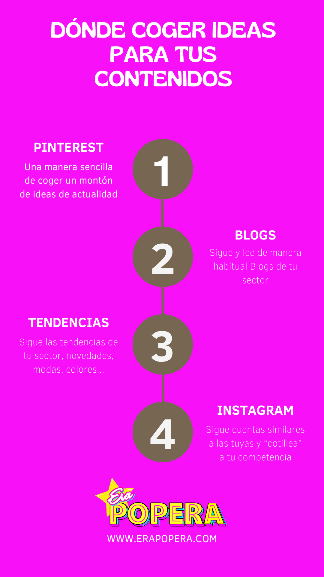 Plantillas para Tips formato Storie - Gema Popera