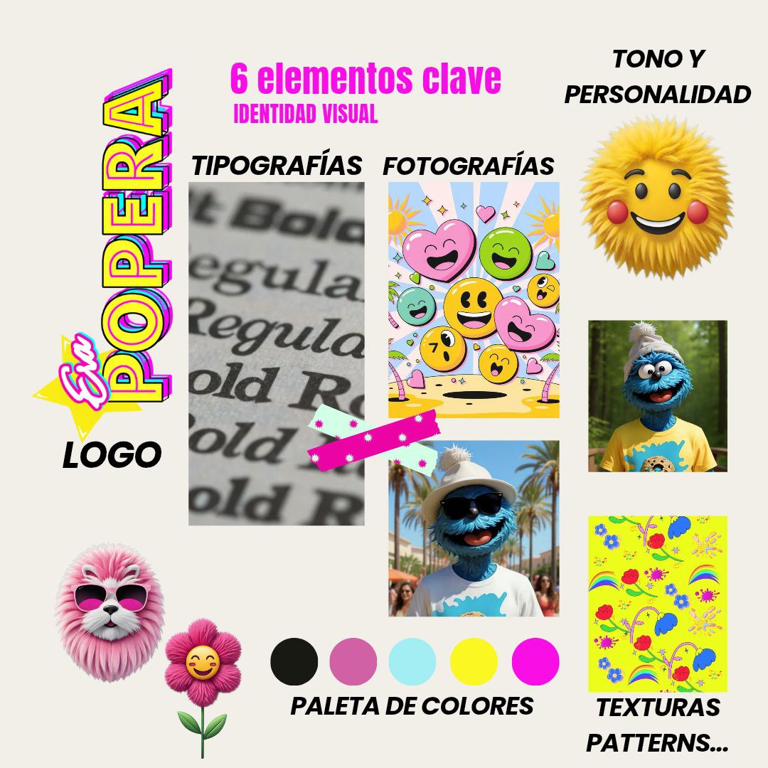 Guía rápida: 6 elementos que componen la identidad visual - Gema Popera